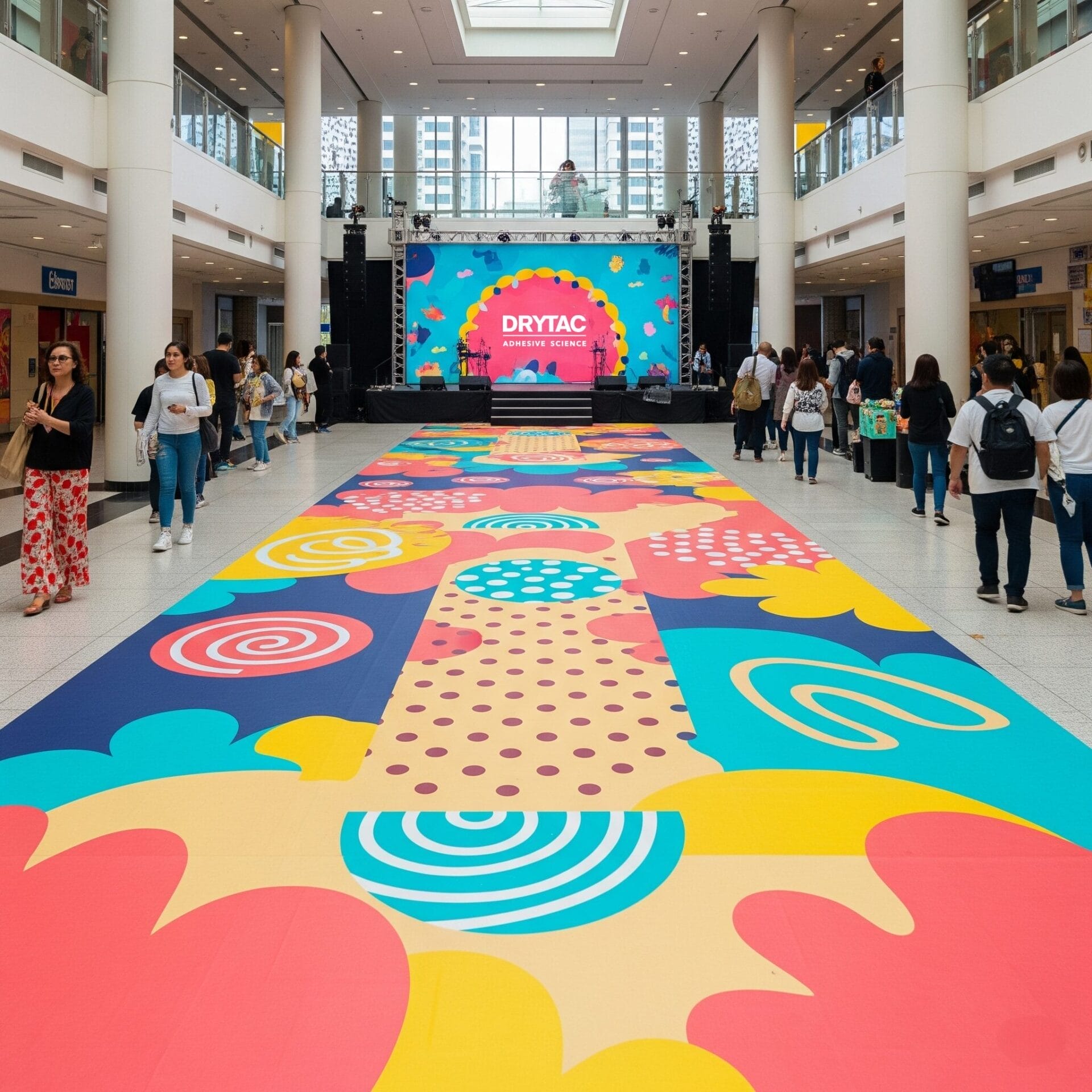 How to narrow down material choice for floor graphics projects - DRYTAC